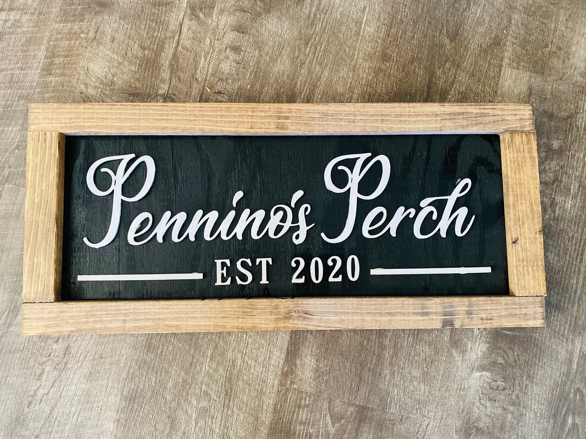 Handmade Signs – Pennino's Perch