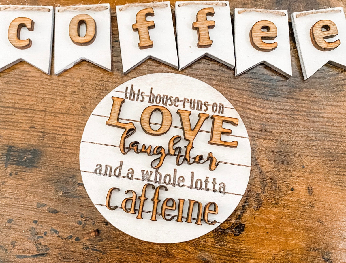 Tier Tray Caffeine Coffee Lovers Decor – Pennino's Perch
